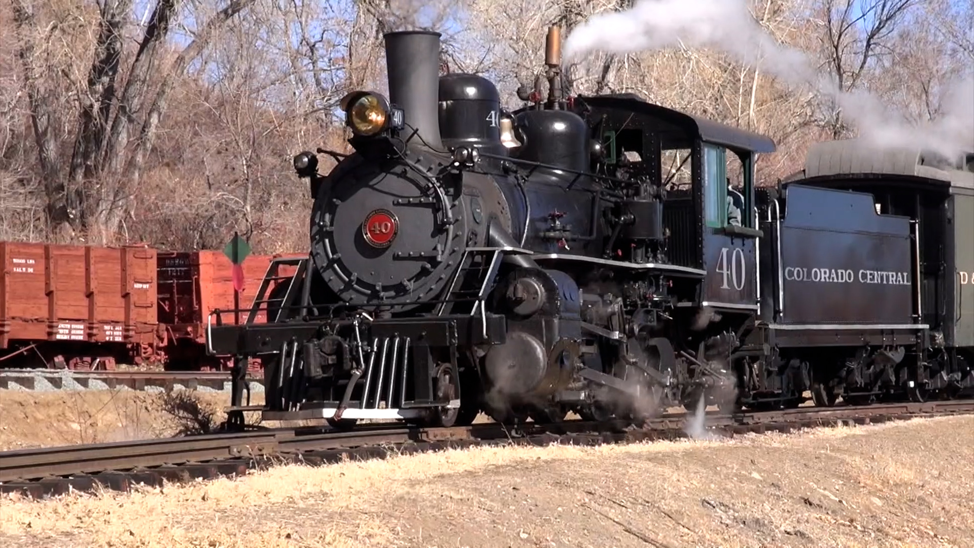 #TBT (ThrowbackThursday) - Colorado Central Steam Locomotive No. 40 In ...